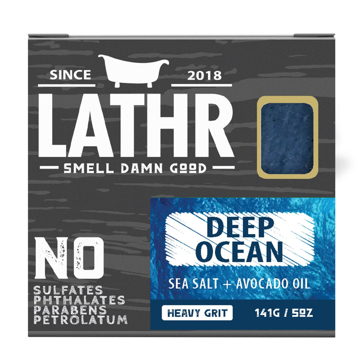 Lathr Deep Ocean | Handmade Natural Men's Soap – LATHR