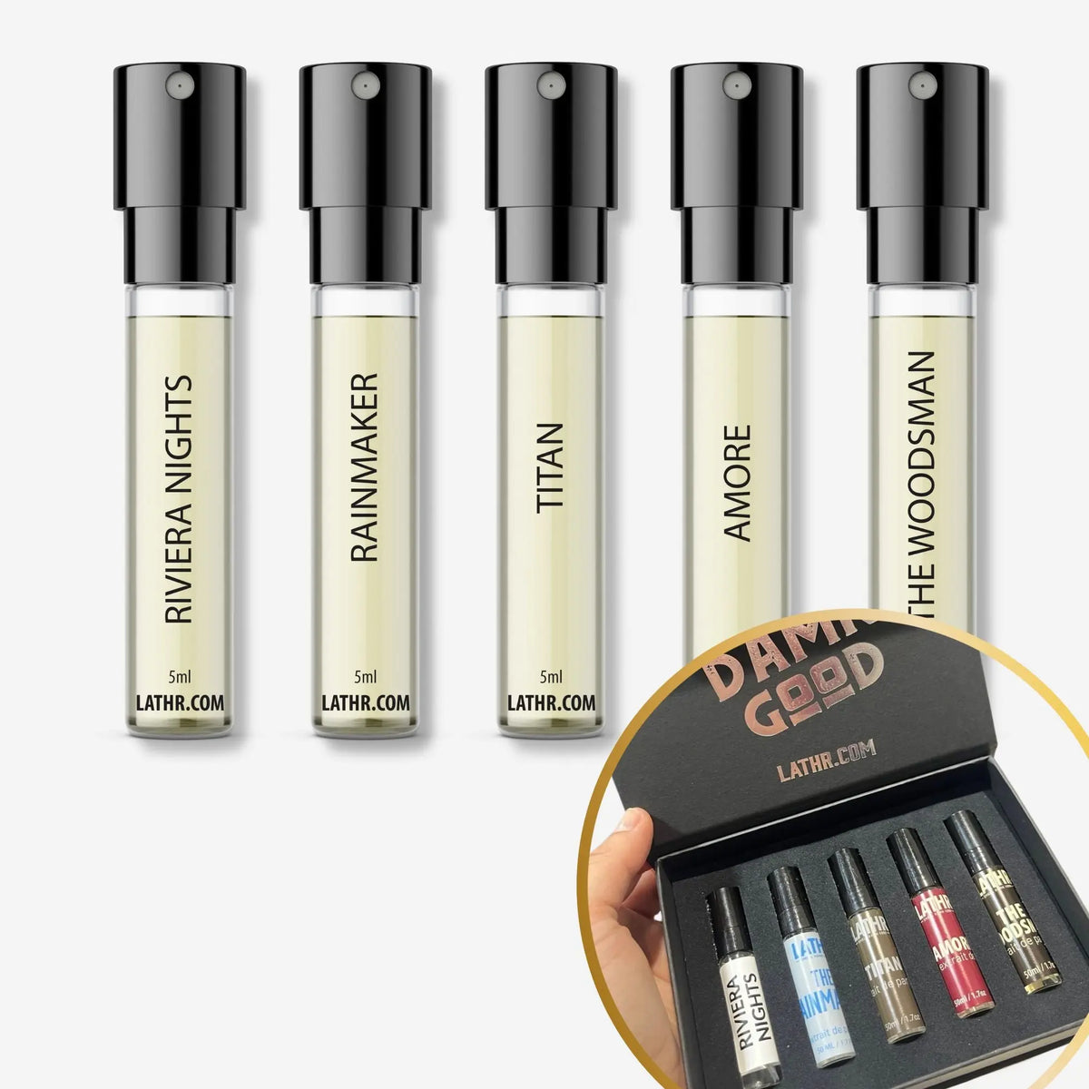 Men’s Cologne Discovery Sample Set - LATHR Made In Canada