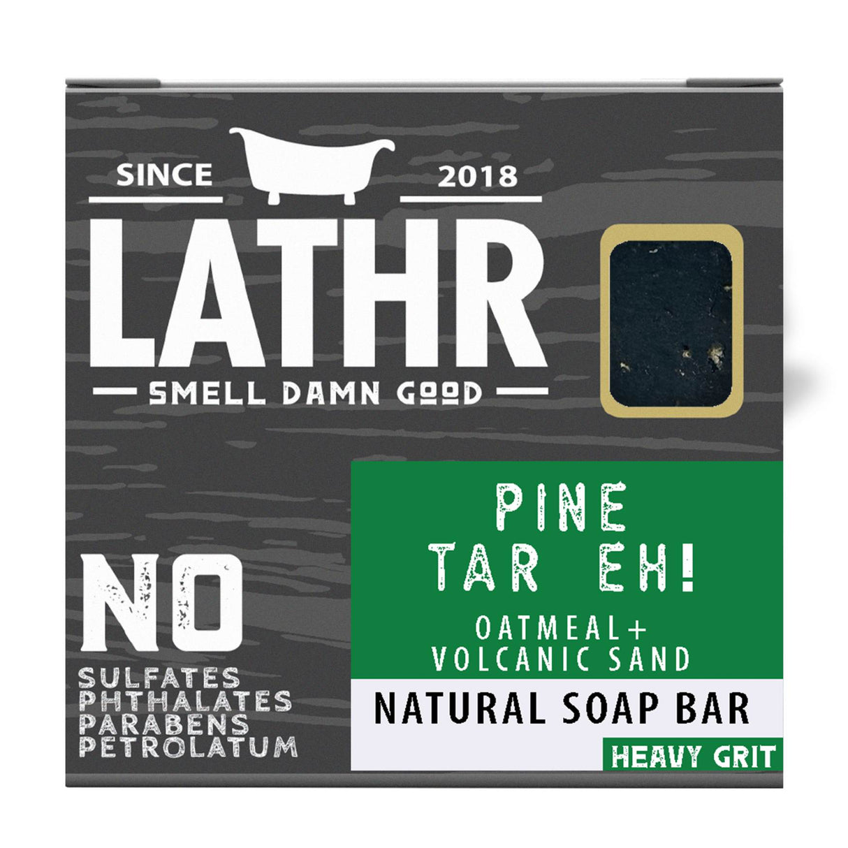 Pine Tar | Handmade Natural Men's Soap – LATHR