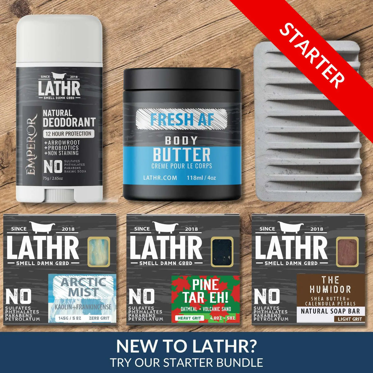 MENS SOAP, BEARD AND GROOMING KITS – LATHR